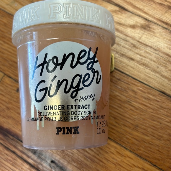PINK Victoria's Secret | Bath & Body | New Pink Honey Ginger Body Scrub ...